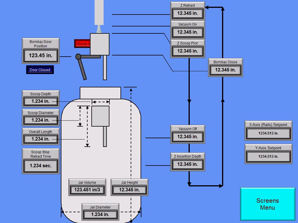 Scoop Inserter - Industrial Automation